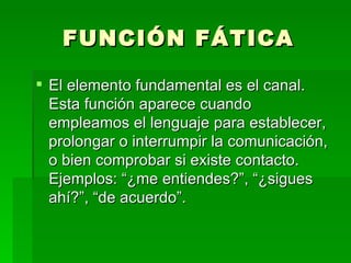 Las Funciones Del Lenguaje | PPT