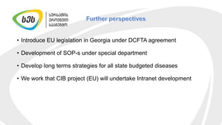 CBA-G Project at National Food Agency of Georgia | PPT