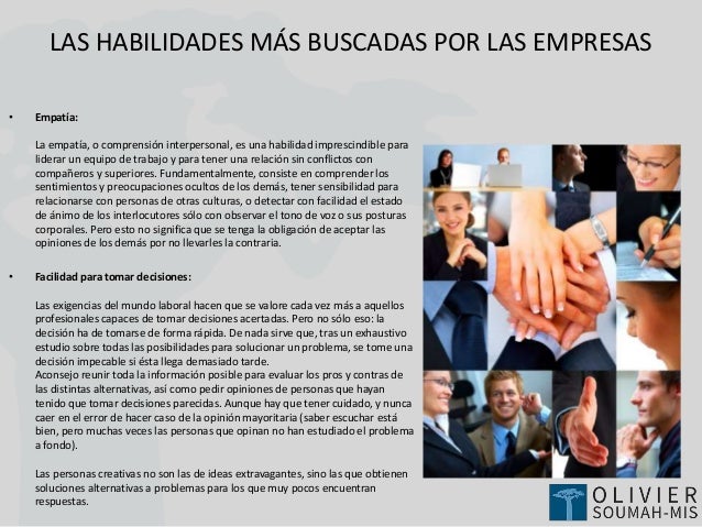 Las Habilidades Para Potenciar Tu Capacidad Profesional