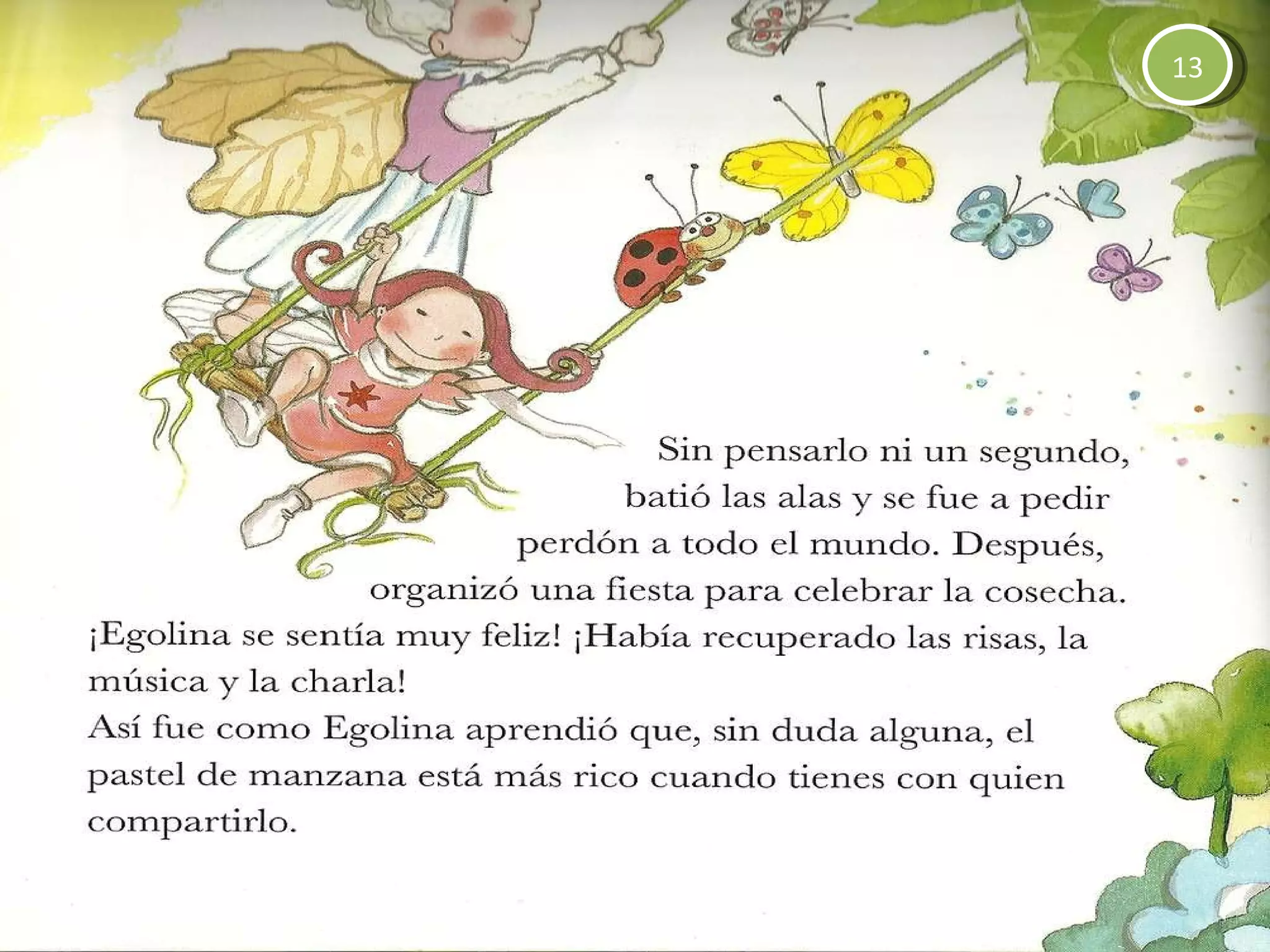 Las hadas nos hablan de la generosidad | PPT