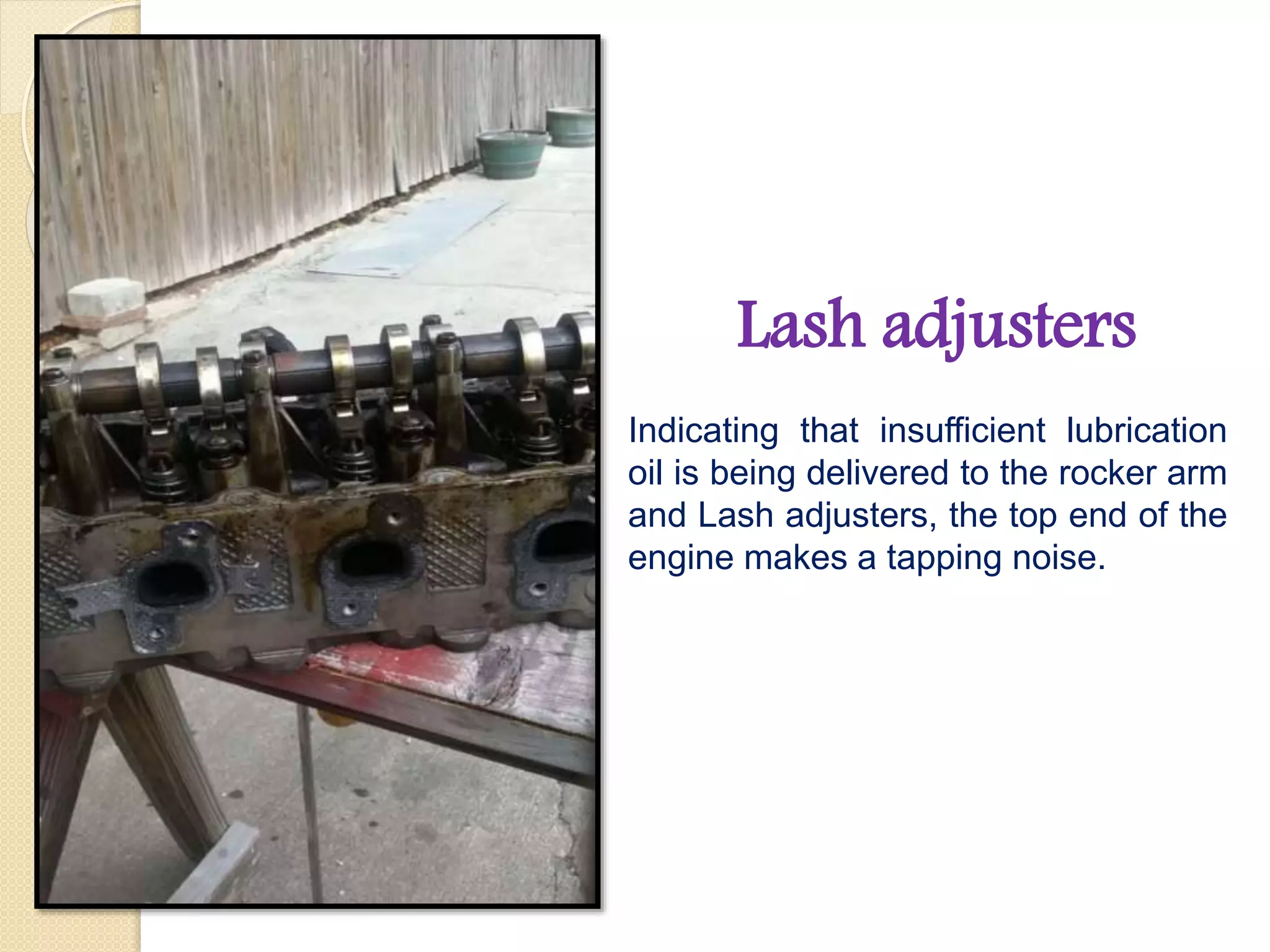 Lash adjusters | PPTX