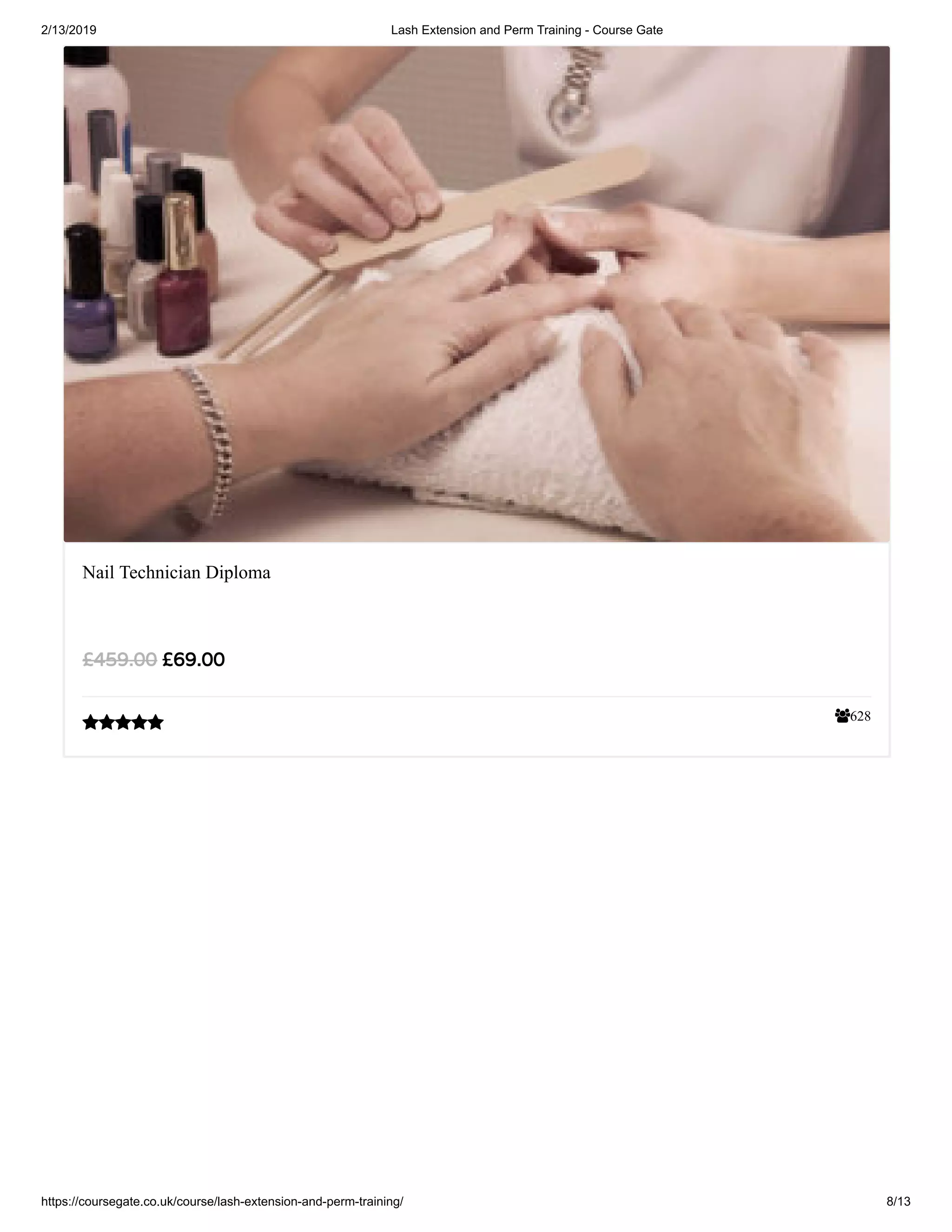 Lash Extension and Perm Training - Course Gate | PDF