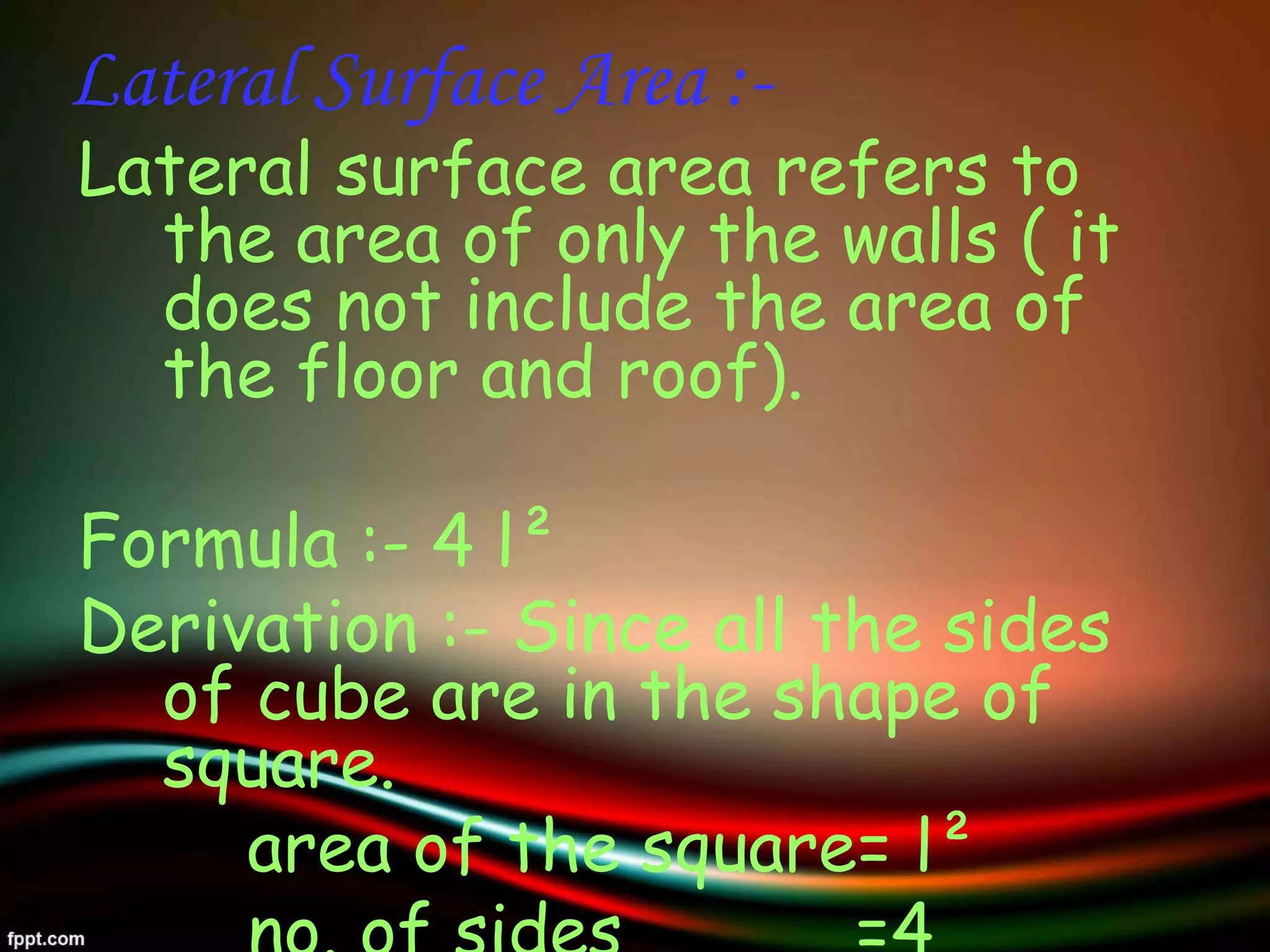 surface area and volume class 10 | PPTX