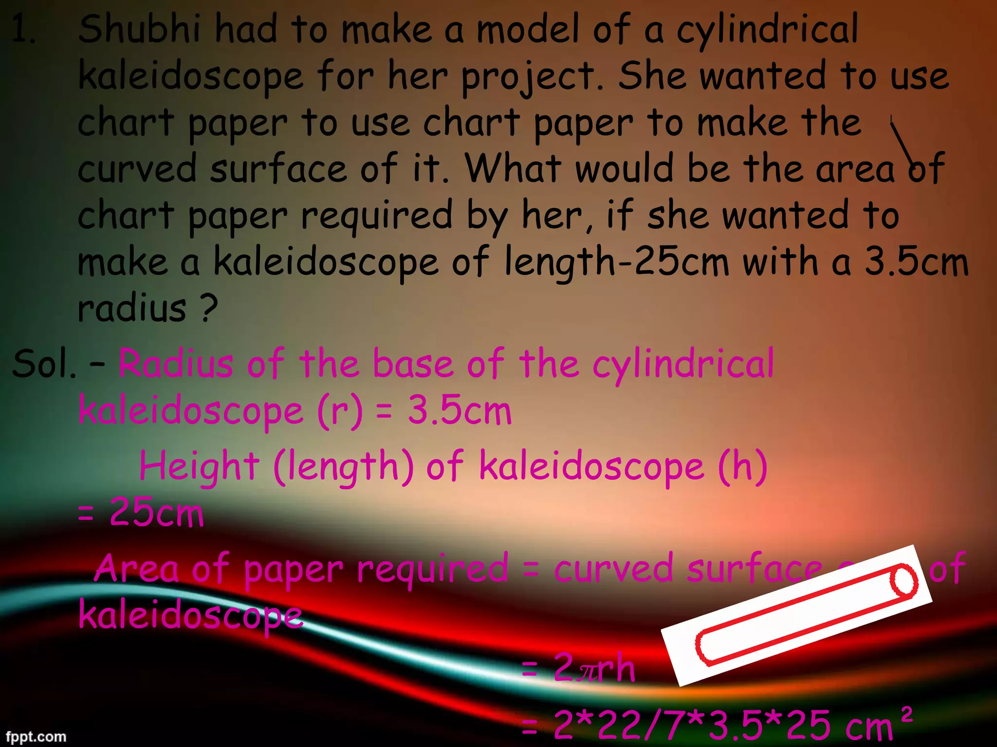 surface area and volume class 10 | PPTX