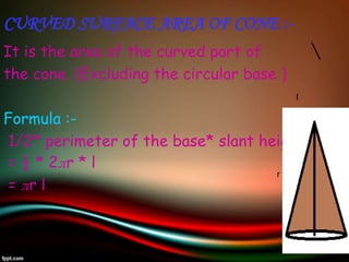 surface area and volume class 10 | PPTX