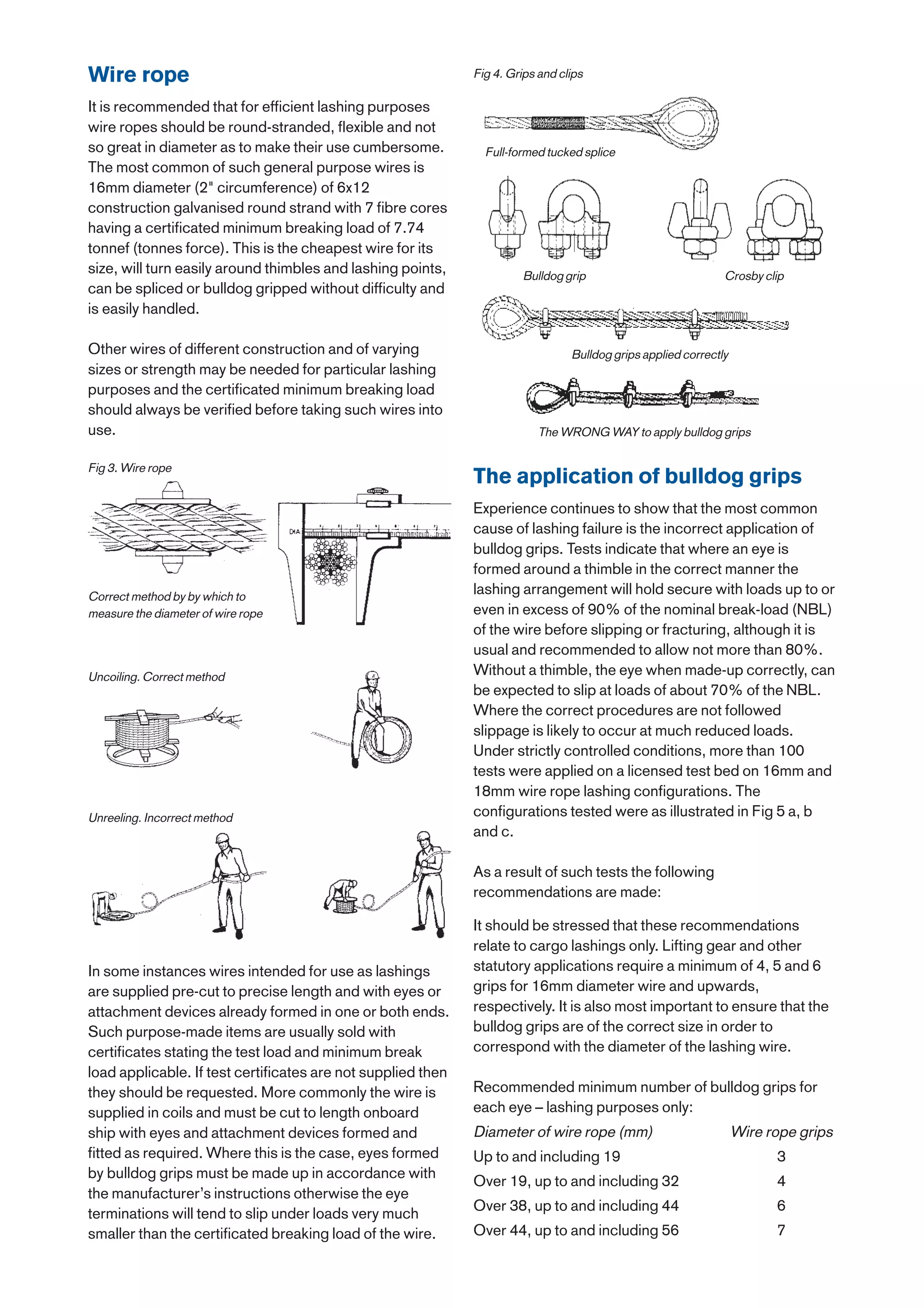 Lashing and securing deck cargoes | PDF