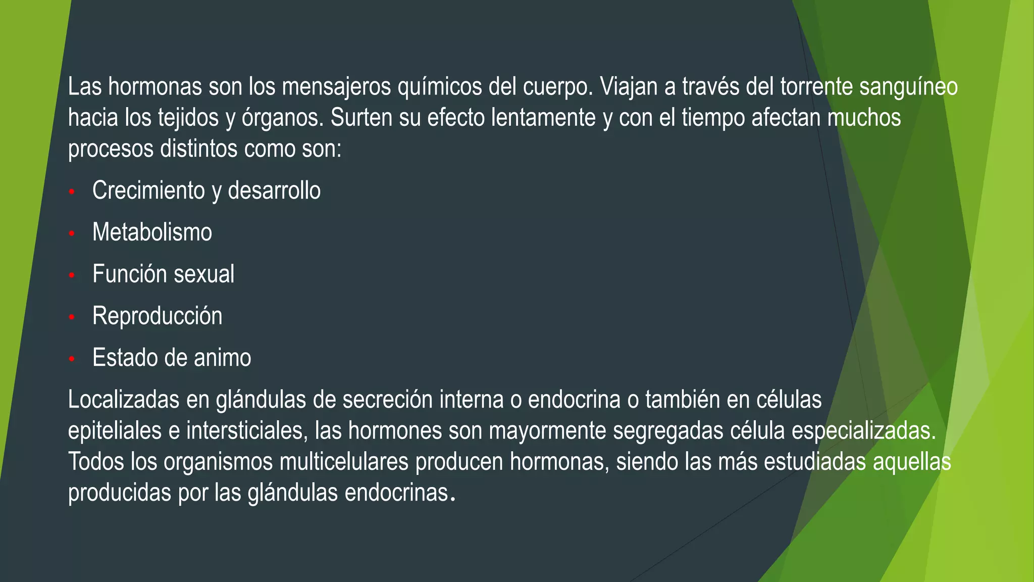 Las hormonas | PPTX | Hormonal Disorders | Endocrine and Metabolic Diseases