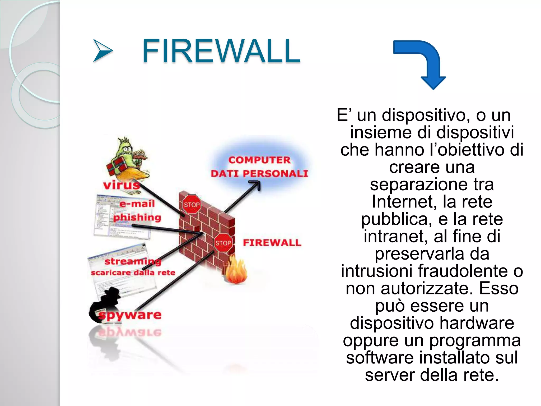 La sicurezza delle reti | PPTX