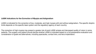 LASIK surgery (short for Laser-Assisted In Situ Keratomileusis) is a ...