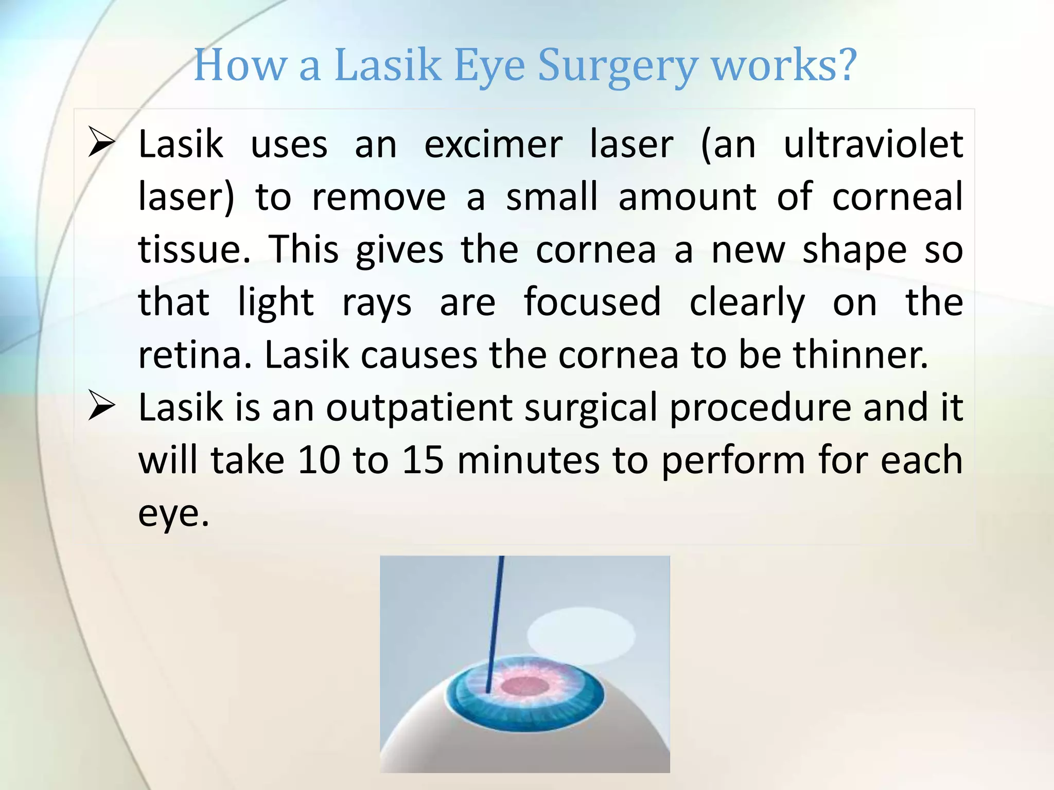 Lasik eye surgery | PPTX