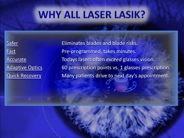 LasikPLUS Oakbrook Dr. Horn | PPT