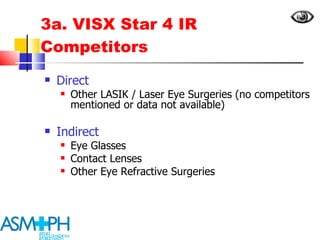 VISX Star S4 with Iris Registration Print Ad Marketing Plan | PPT