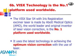 VISX Star S4 with Iris Registration Print Ad Marketing Plan | PPT