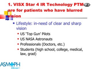 VISX Star S4 with Iris Registration Print Ad Marketing Plan | PPT