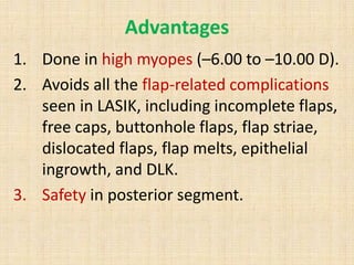 Lasik versus surface ablation | PPT
