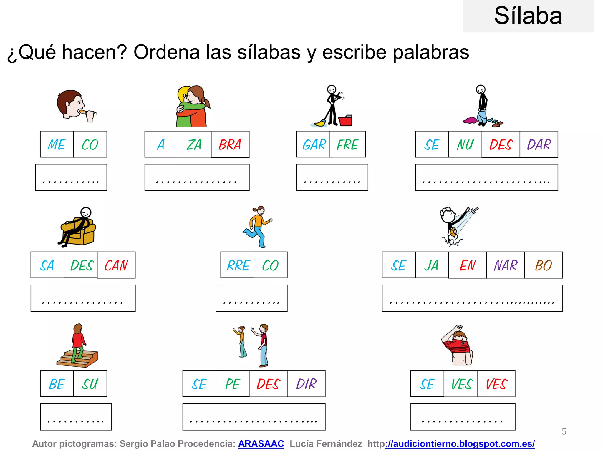 La silaba | PPT