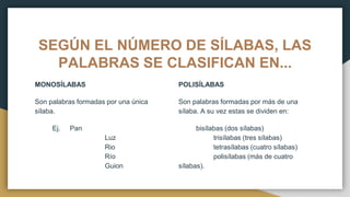 La silaba 1 eso | PDF