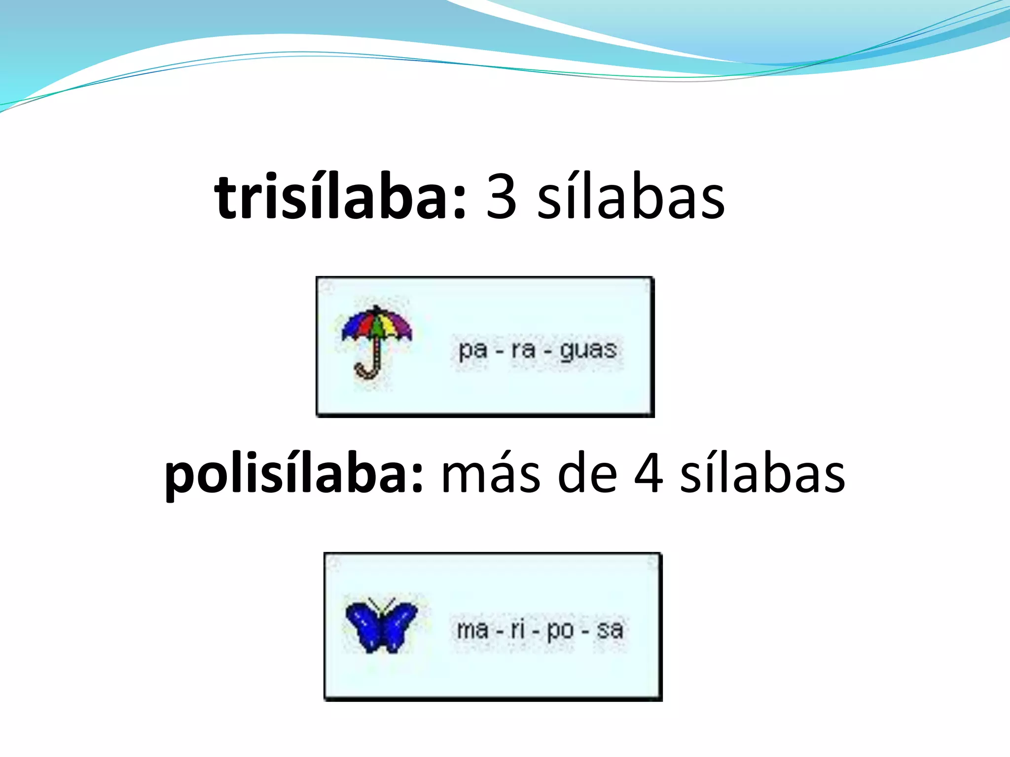 La silaba clase | PPT