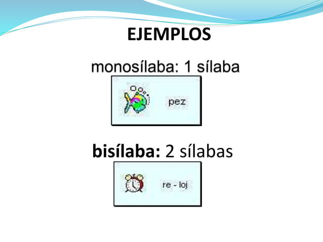 La silaba clase | PPT