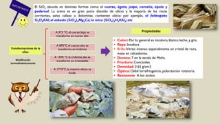 LA SILICE -INGENIERIA DE MATERIALES II.pptx