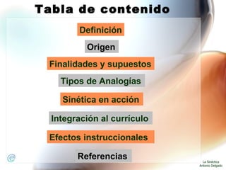 La Sinectica | PPS