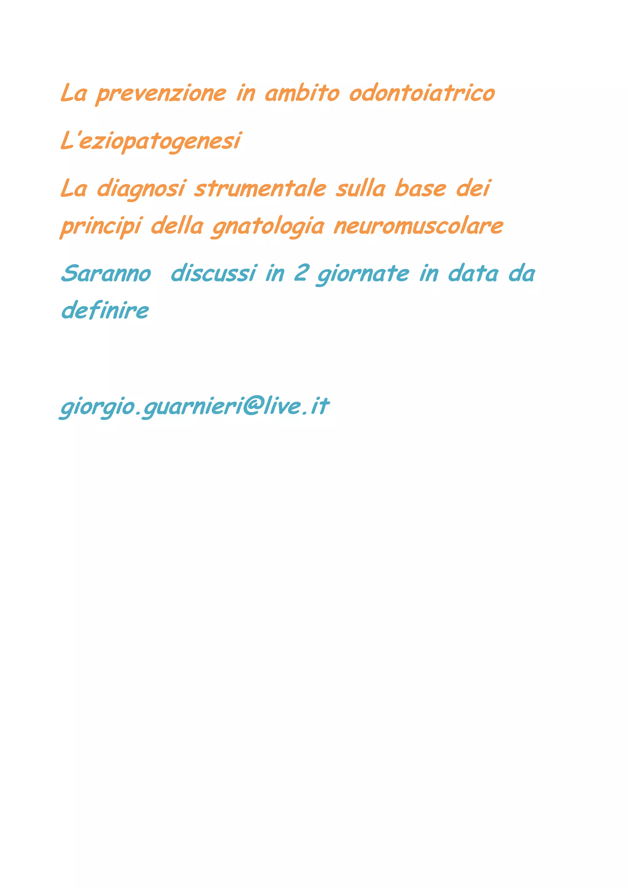 La sindrome occluso | DOCX