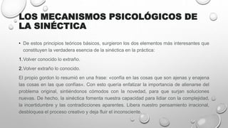 La Sinéctica | PPTX