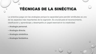 La Sinéctica | PPTX