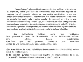 Las instituciones juridicas | PPTX