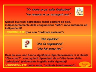 La sintassi | PPT