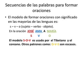 La sintaxis | PPT | Descarga Gratuita