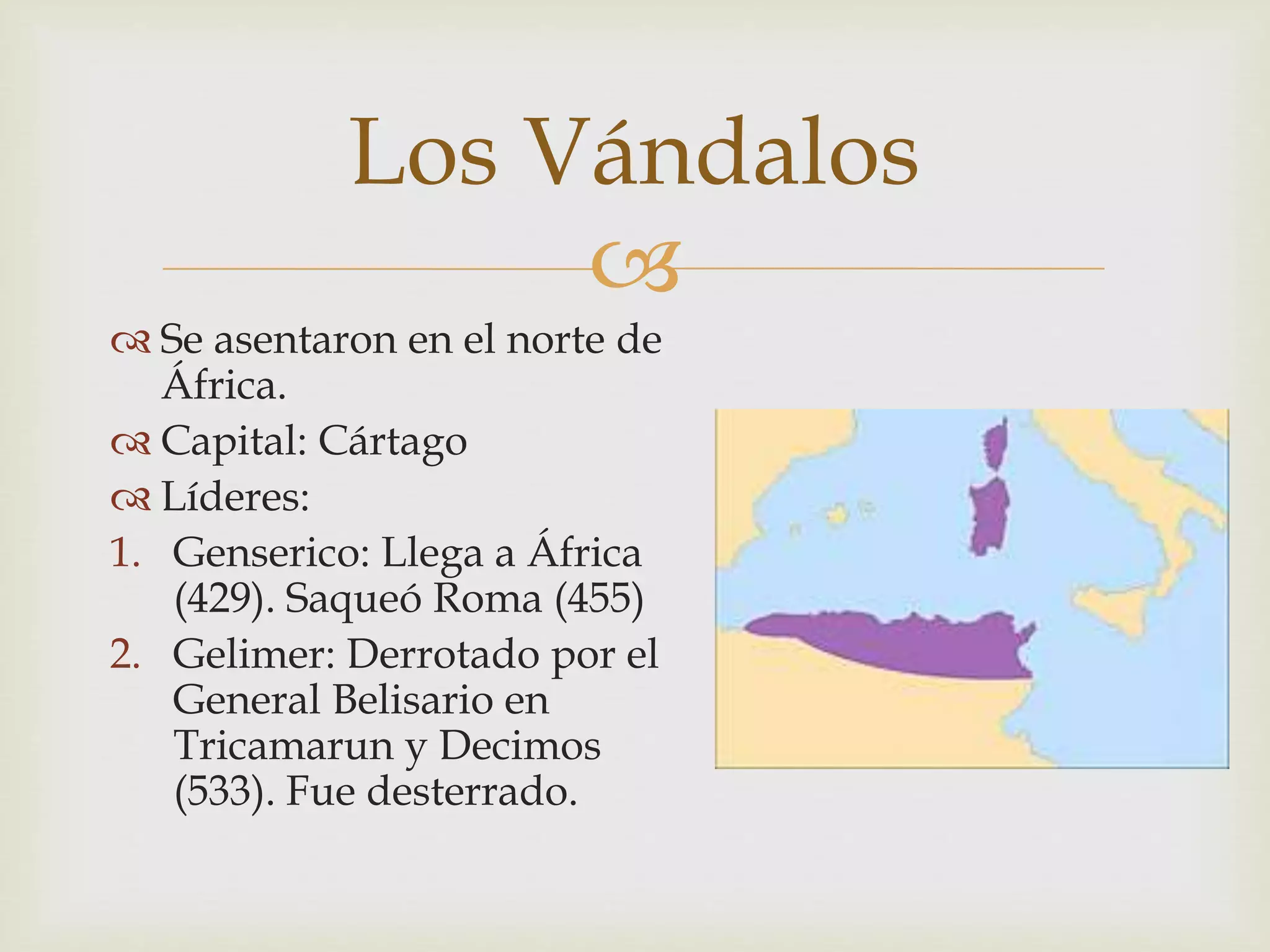 Las Invasiones Bárbaras y los Reinos Germánicos | PPTX