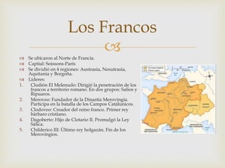 Las Invasiones Bárbaras y los Reinos Germánicos | PPTX