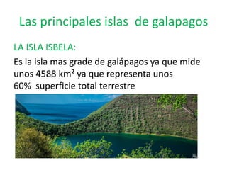 Las islas galapagos | PDF