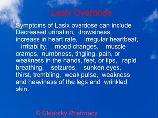 Lasix (Furosemide Tablets) | ODP