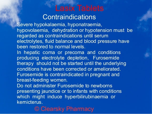 Lasix (Furosemide Tablets)