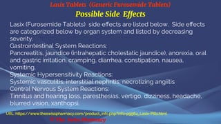 Lasix Tablets (Generic Furosemide Tablets) | PPT