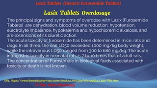 Lasix Tablets (Generic Furosemide Tablets) | PPT