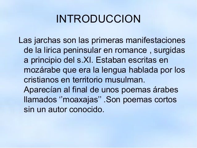 Qué son las jarchas y sus características: moaxajas y jarchas mozárabes ...