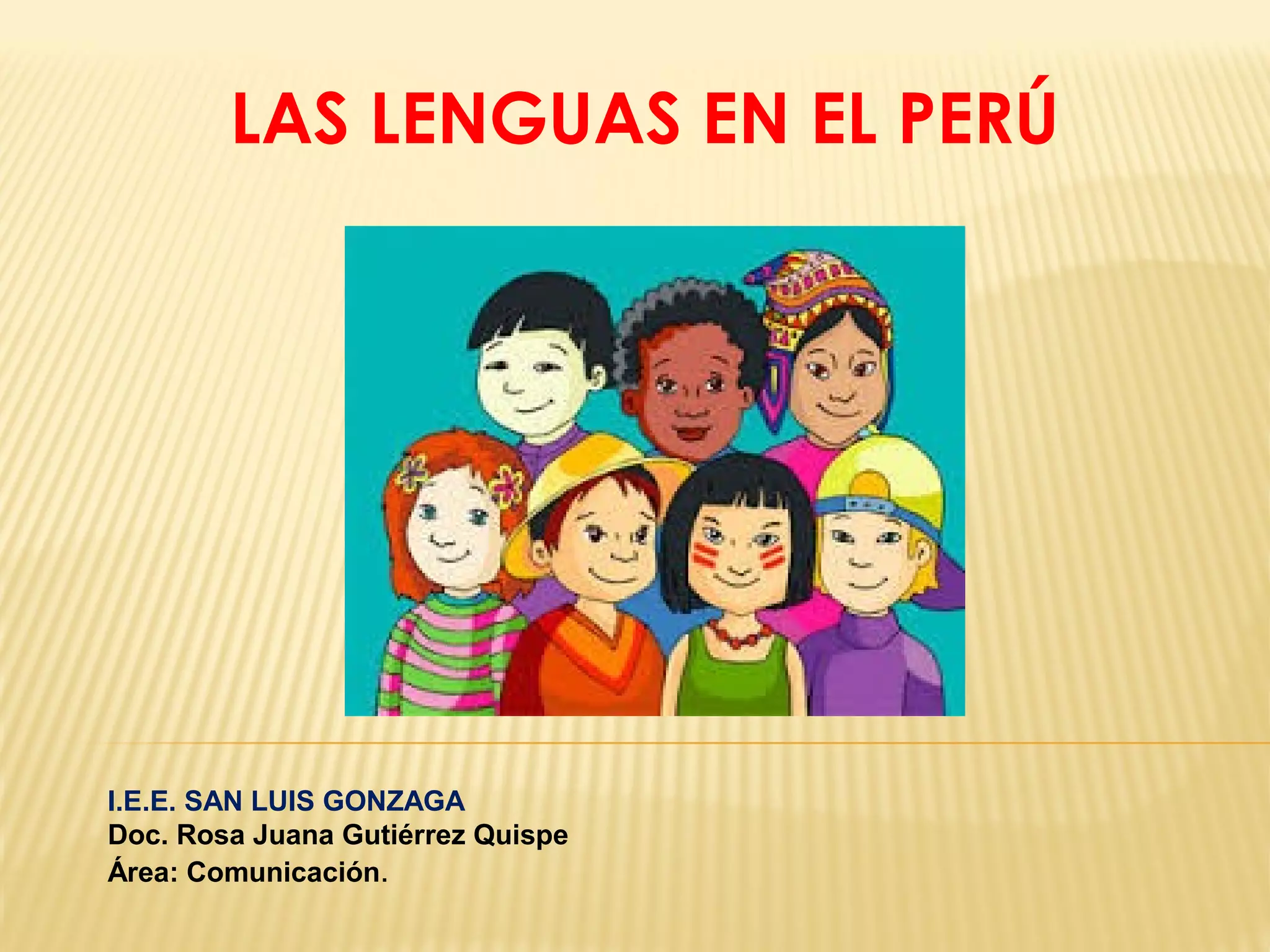 Las lenguas en el peru | PPT
