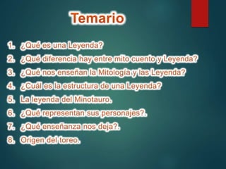 Las leyendas | PPTX