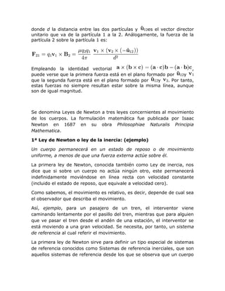 Las Leyes De Newton | PDF