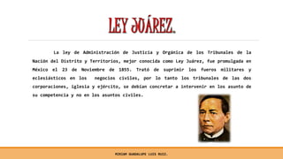 Las Leyes de Reforma | PPTX