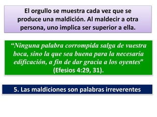 Las maldiciones | PPTX