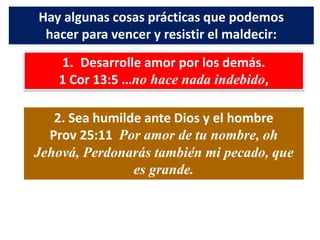 Las maldiciones | PPTX