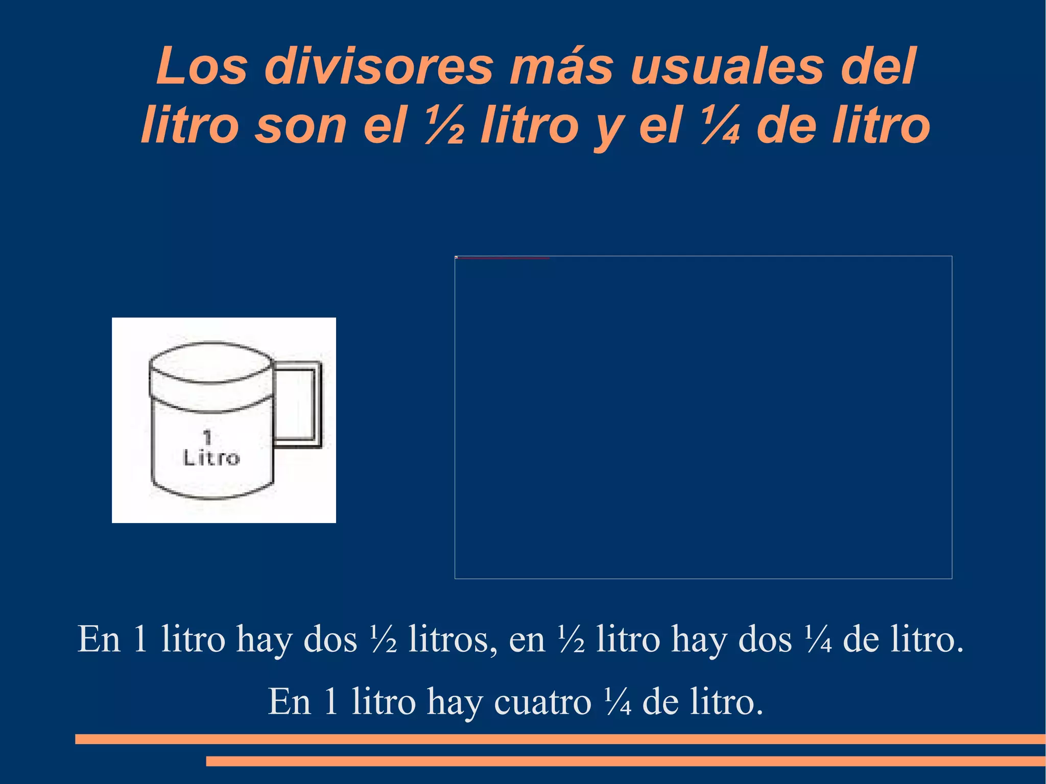 Las Medidas De Capacidad Y Peso | ODP
