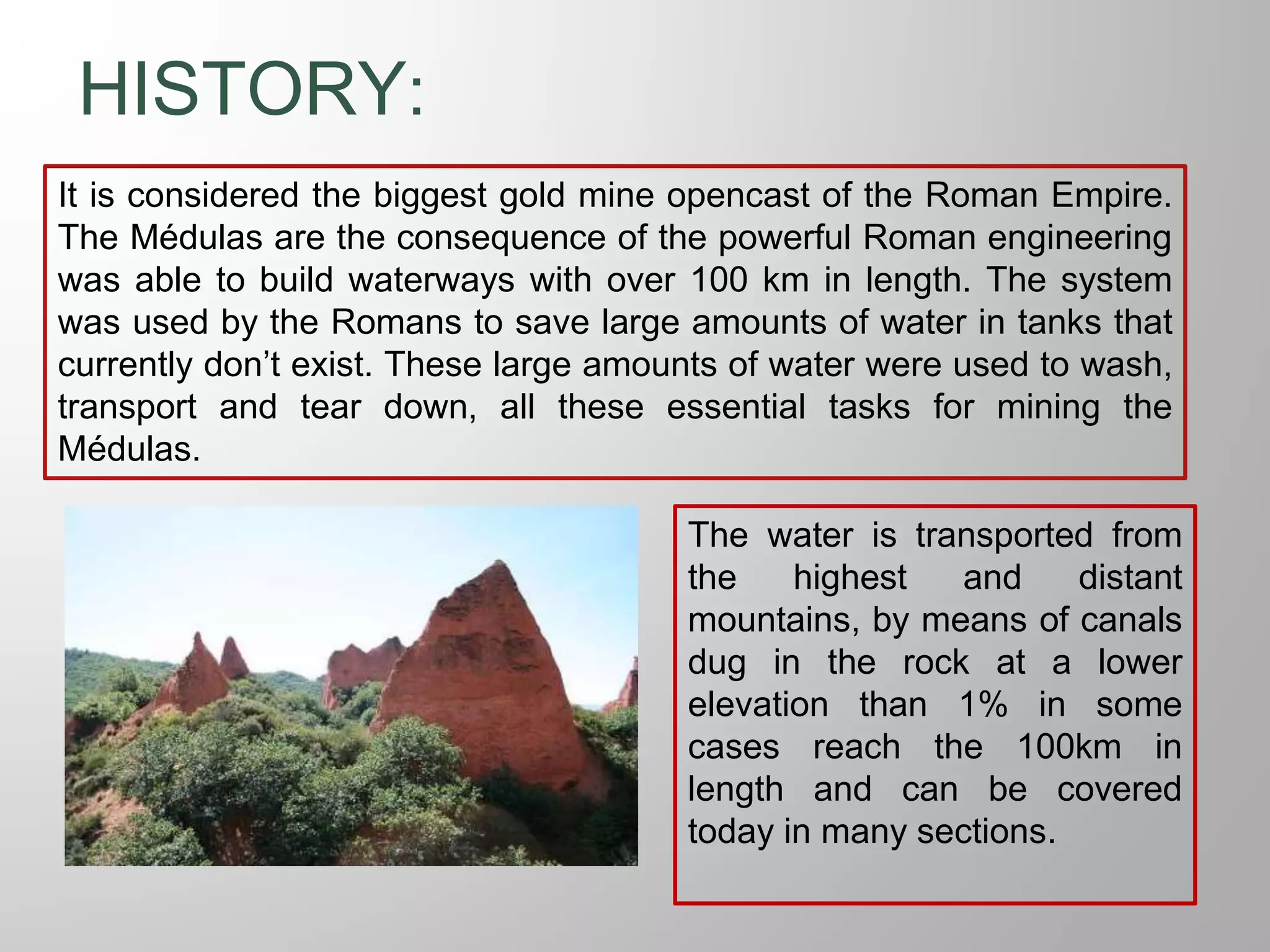 Las medulas in Spain | PPTX