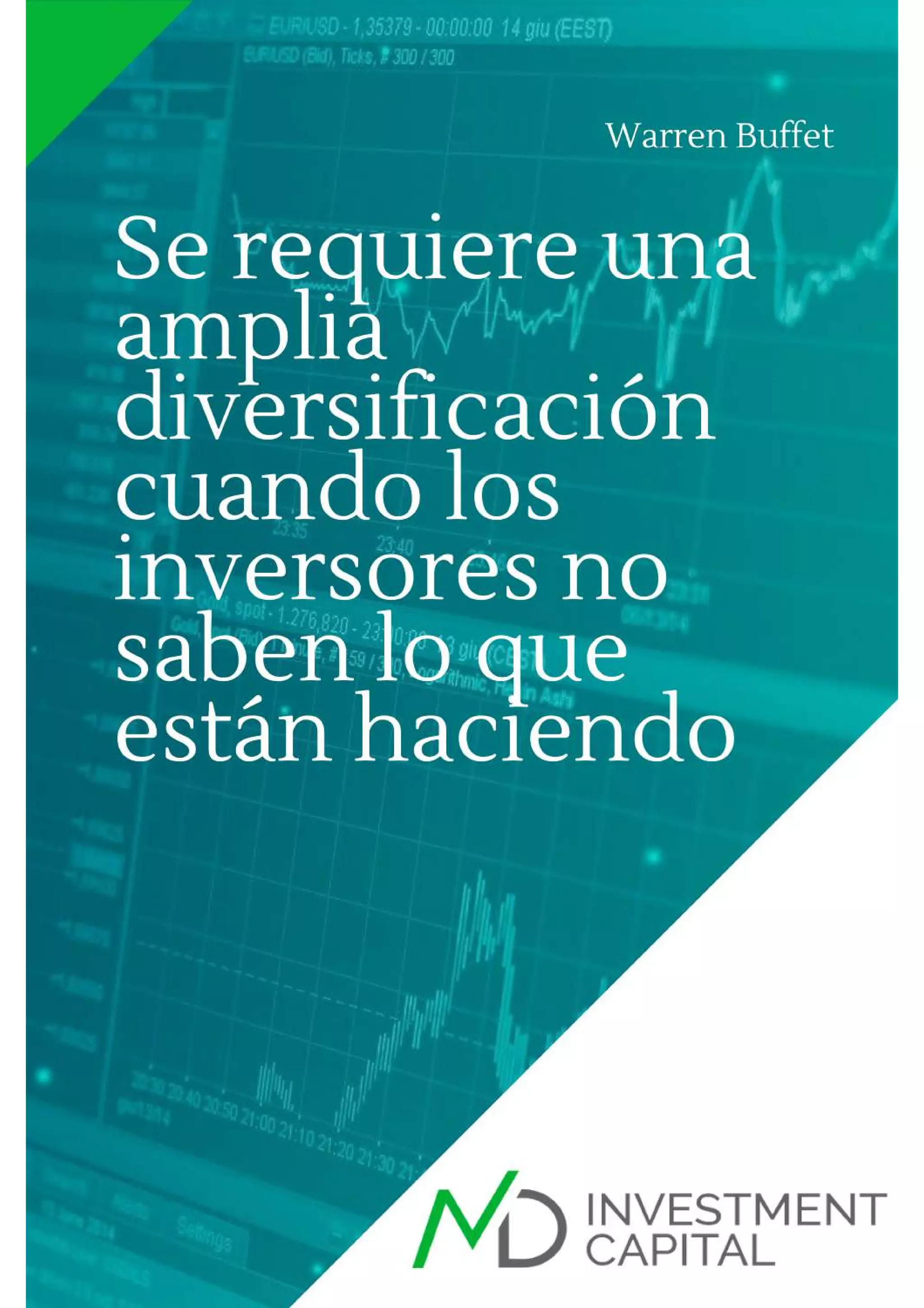 Las mejores frases de inversión y bolsa de Warren Buffett | PDF