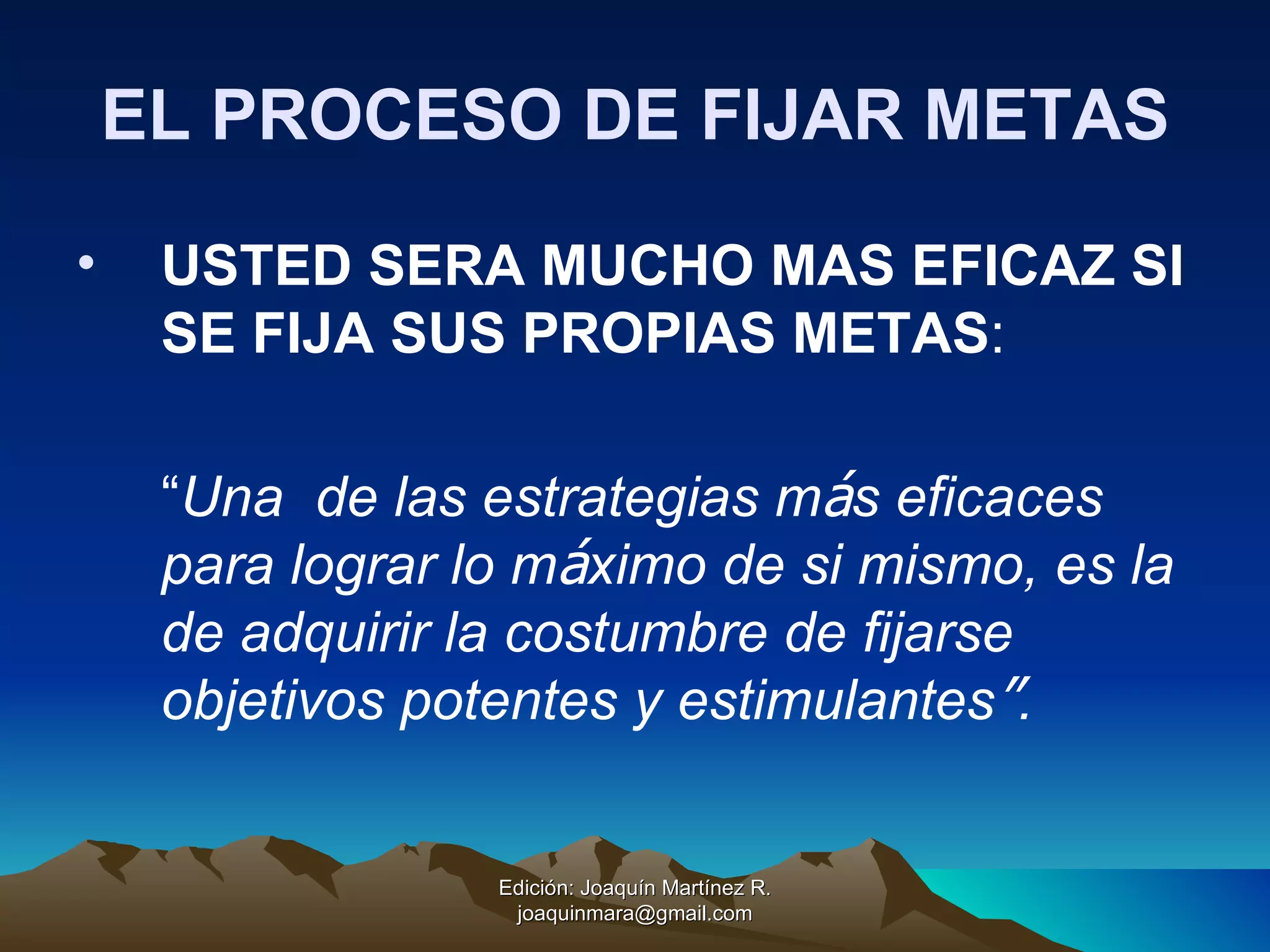 Las Metas En Las Ventas | PPT | Descarga Gratuita