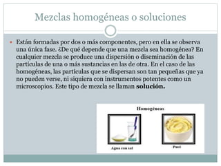 Las mezclas 1 | PPTX